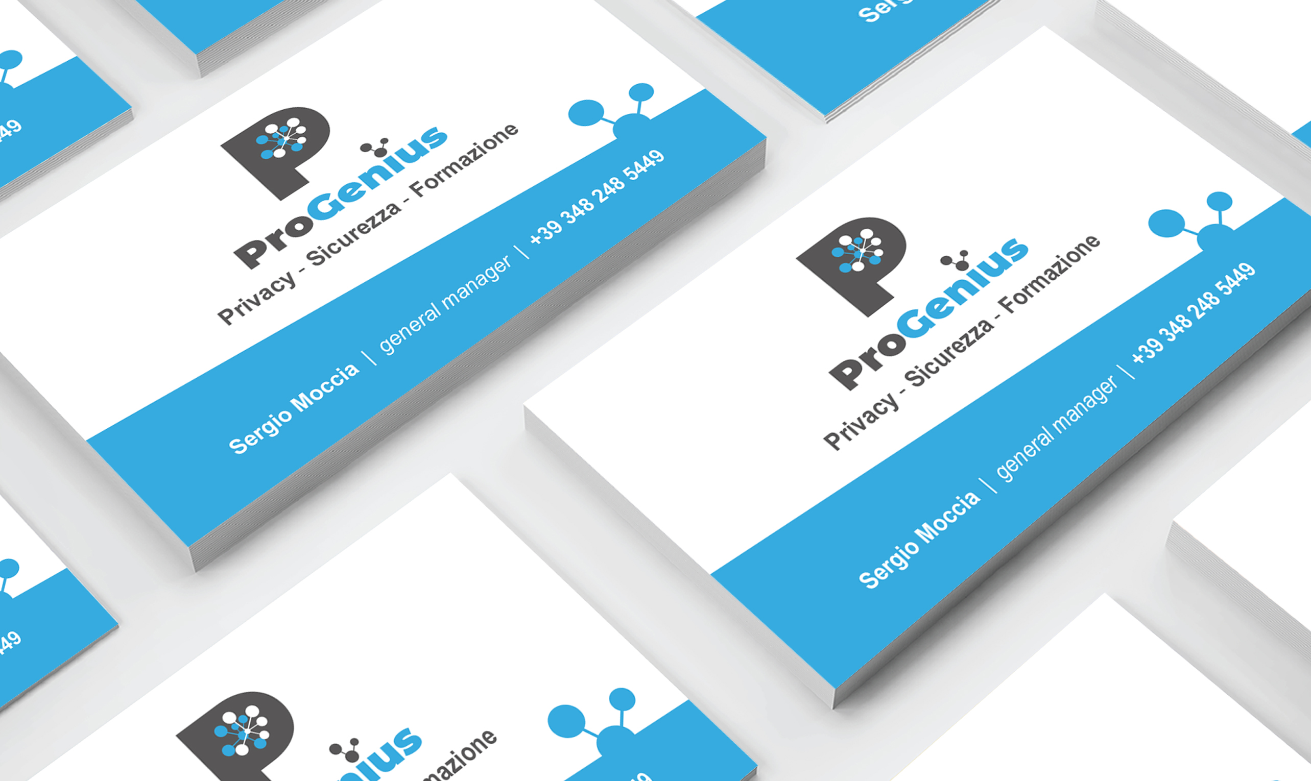 Marchio aziendale e naming "ProGenius". - www.alterstudio.it